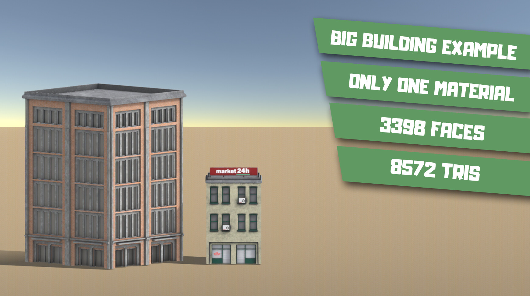 ArtStation - Easy Modular City | Game Assets