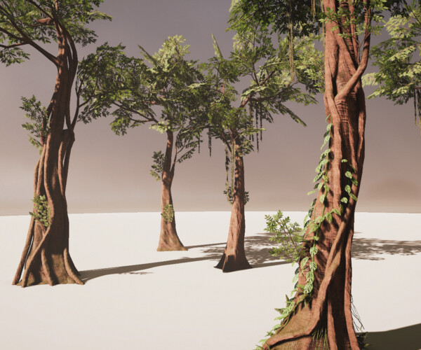 ArtStation - Jungle Tree | Game Assets