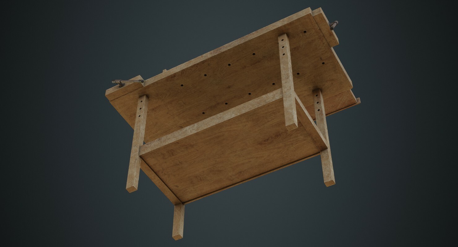 ArtStation - Workbench 1B | Game Assets