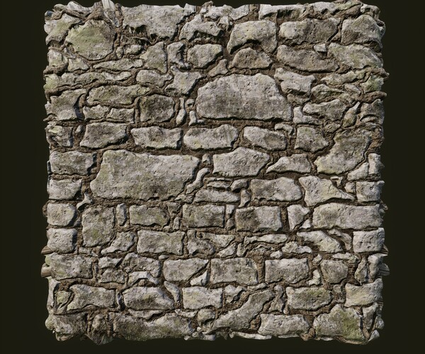 ArtStation - Limestone wall seamless texture | Game Assets
