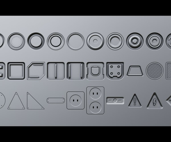 ArtStation - Decal Pack (Decal Machine 2.1 Ready) - 40 HIGH QUALITY ...