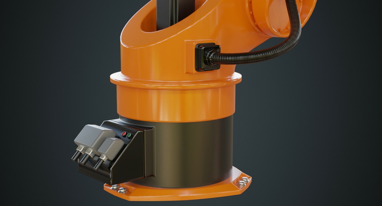 ArtStation - Industrial Robot 3A | Game Assets