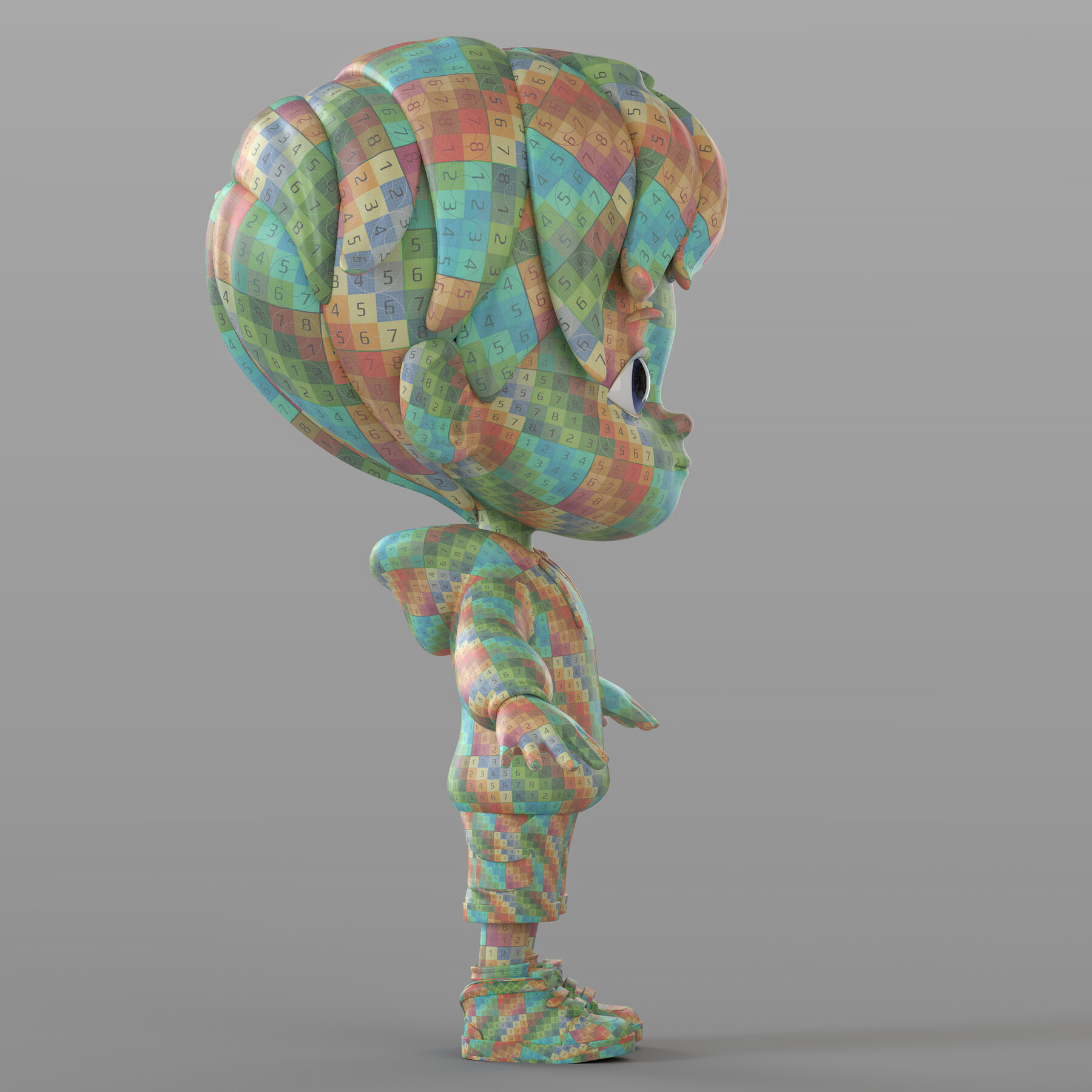 ArtStation - Cartoon Character Arnold | Resources