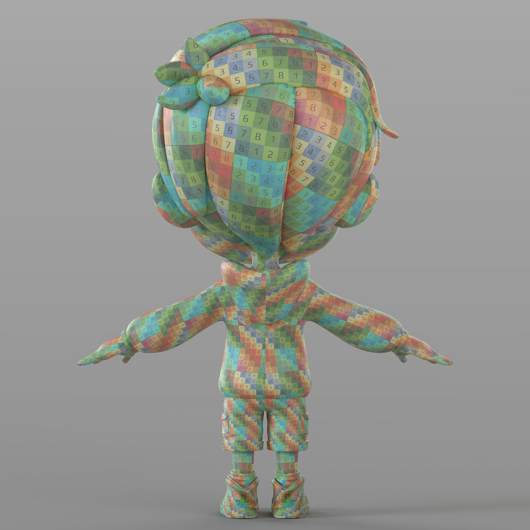 ArtStation - Cartoon Character Arnold | Resources