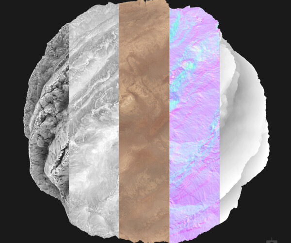 ArtStation - Desert Rock Textures | Game Assets