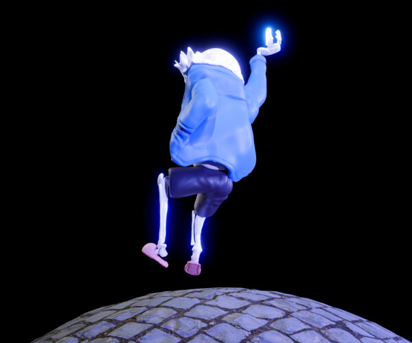 ArtStation - Sans from Undertale | Resources