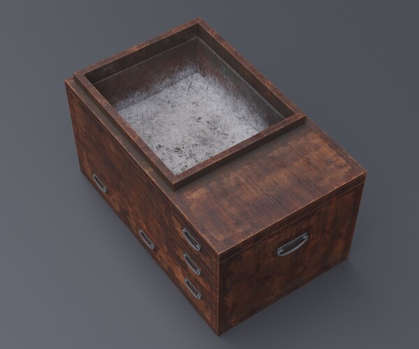 ArtStation - Japanese Brazier | Game Assets