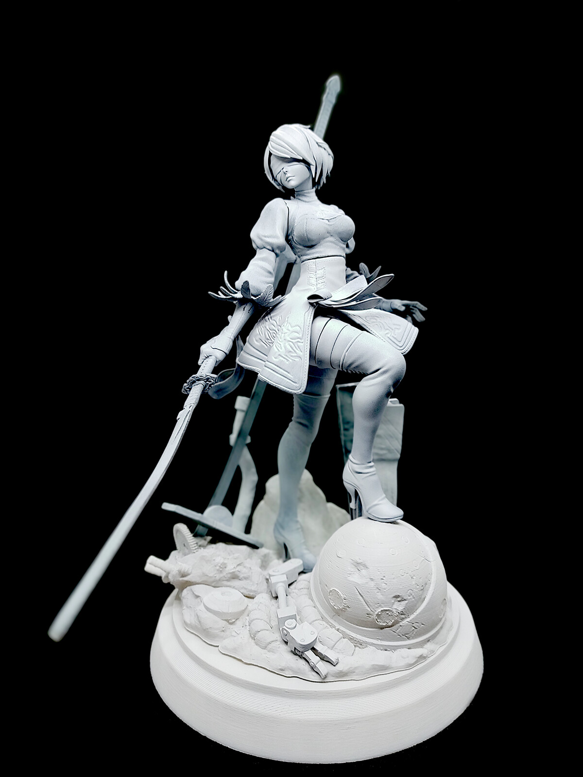ArtStation - 2b stl | Resources