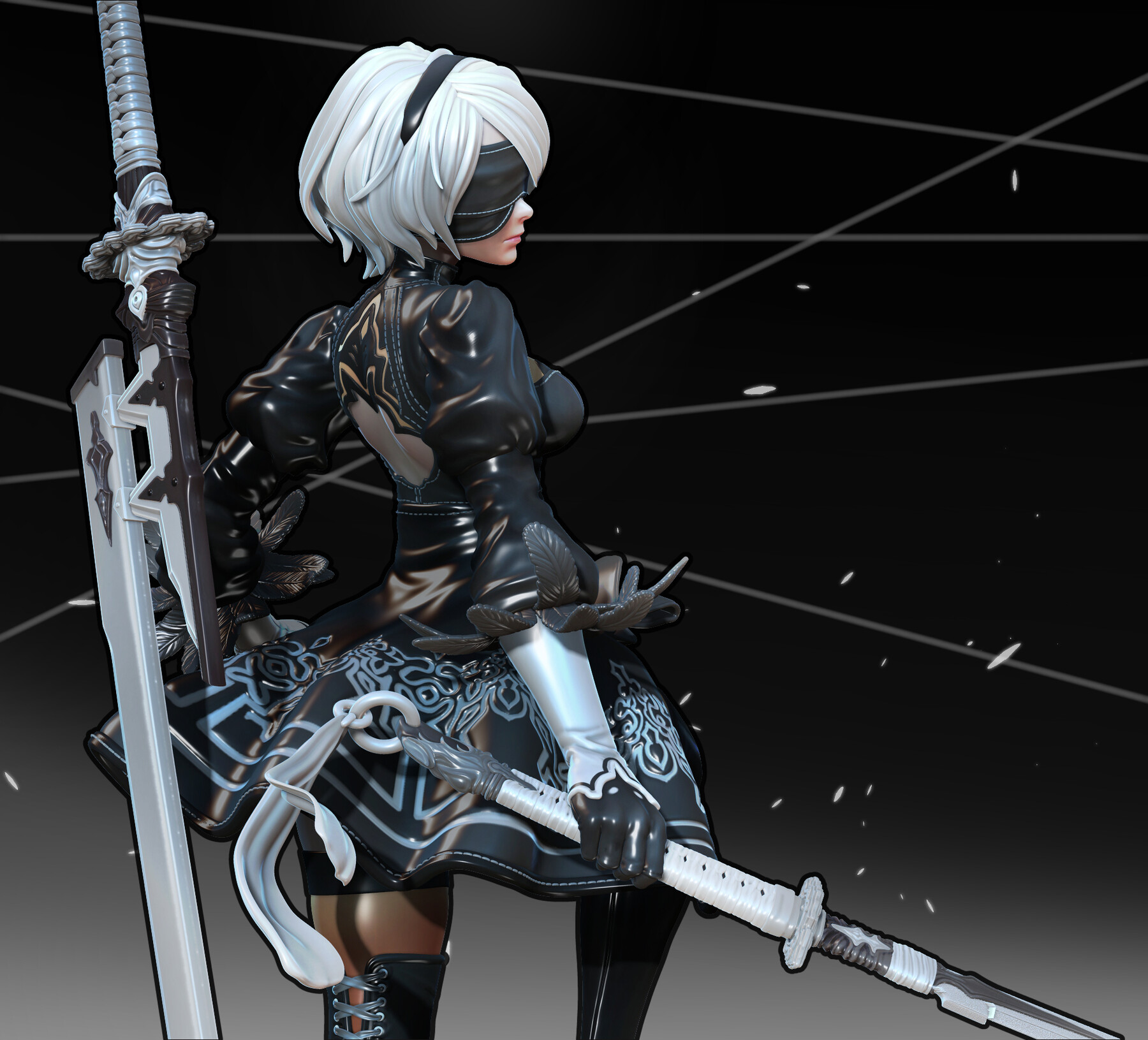 ArtStation - 2b stl | Artworks