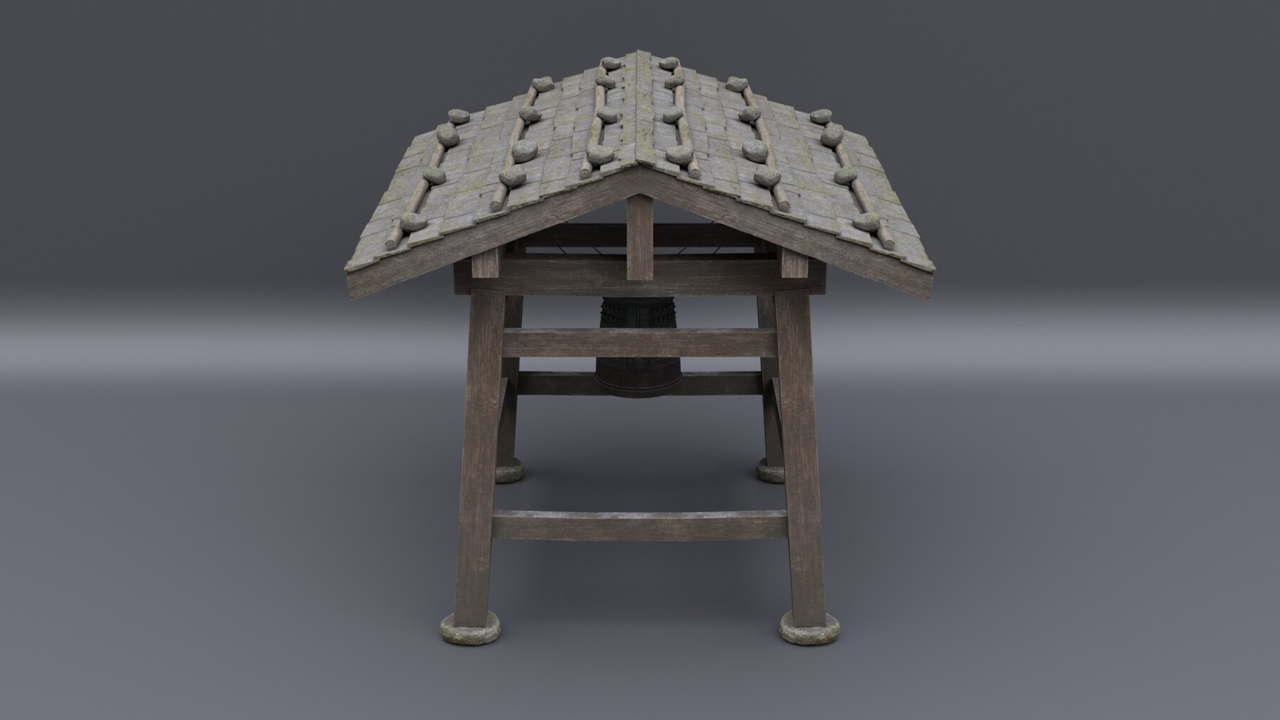 ArtStation - Japanese Bell Tower | Game Assets