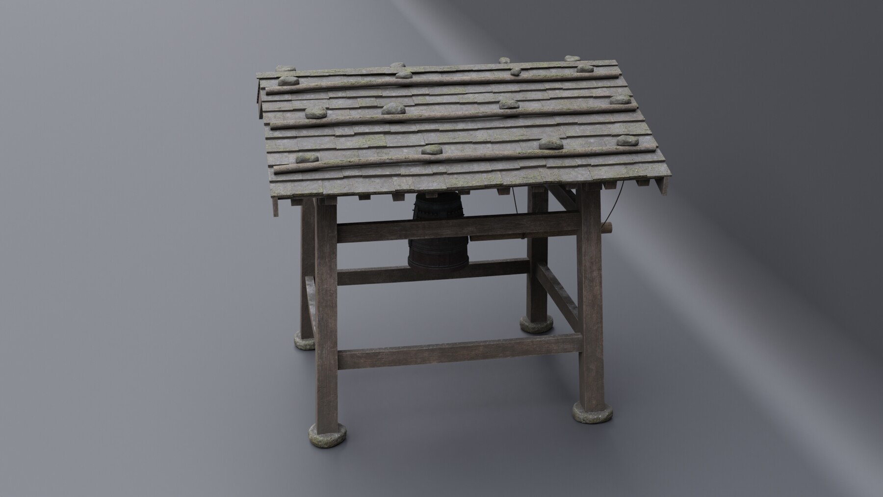 ArtStation - Japanese Bell Tower | Game Assets