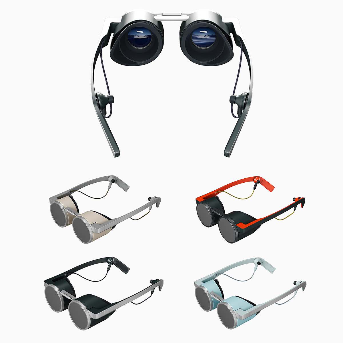 ArtStation - Modern looking minimalist VR headset Low-poly 3D model ...