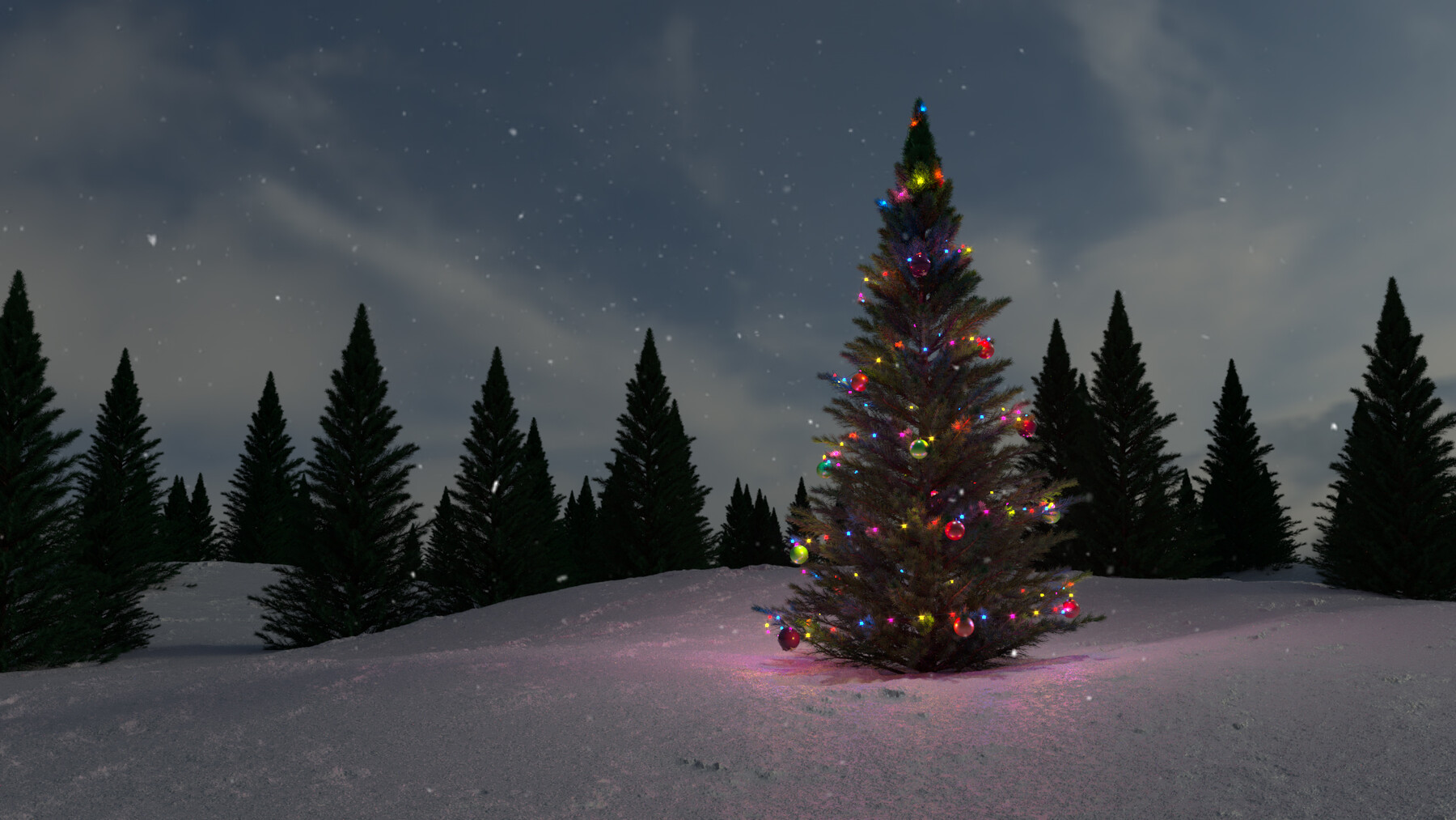 ArtStation - Christmas Tree Pack | Resources
