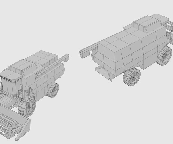 ArtStation - combine Lowpoly | Resources