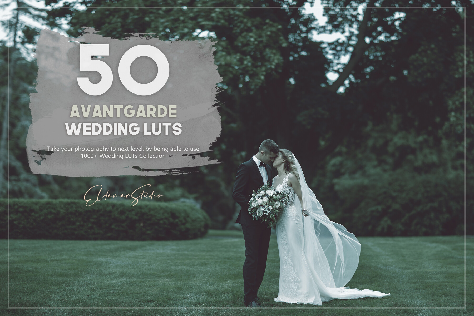 ArtStation - 50 Avantgarde Wedding LUTs Pack | Resources