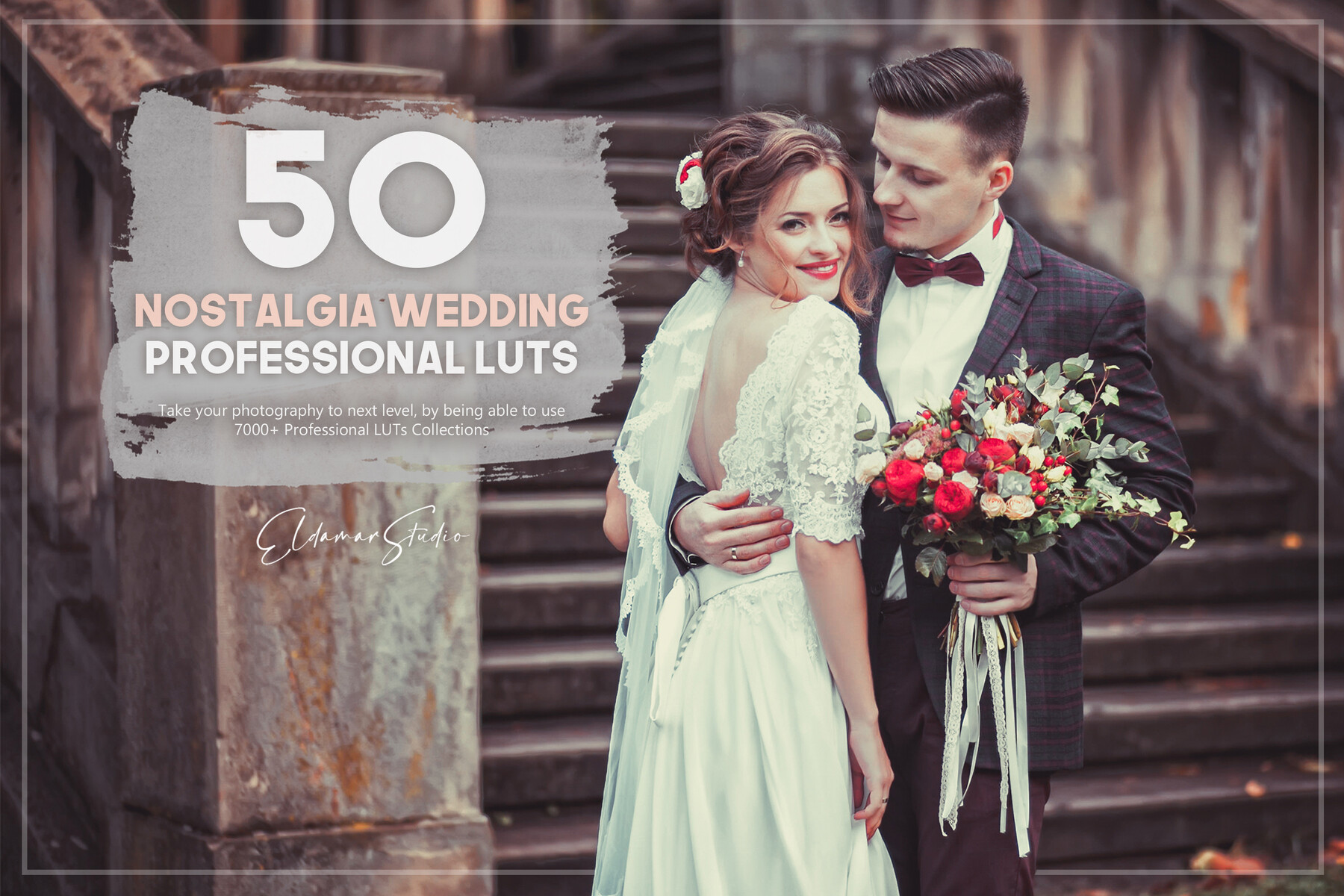 ArtStation - 50 Nostalgia Wedding LUTs Pack | Resources