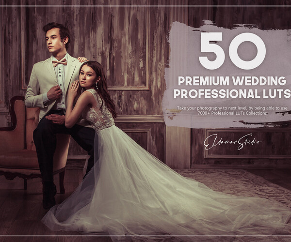 ArtStation - 50 Premium Wedding LUTs Pack | Resources