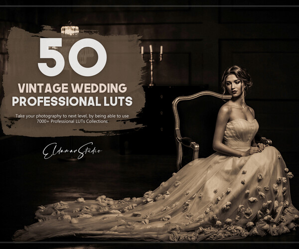 ArtStation - 50 Vintage Wedding LUTs Pack | Resources