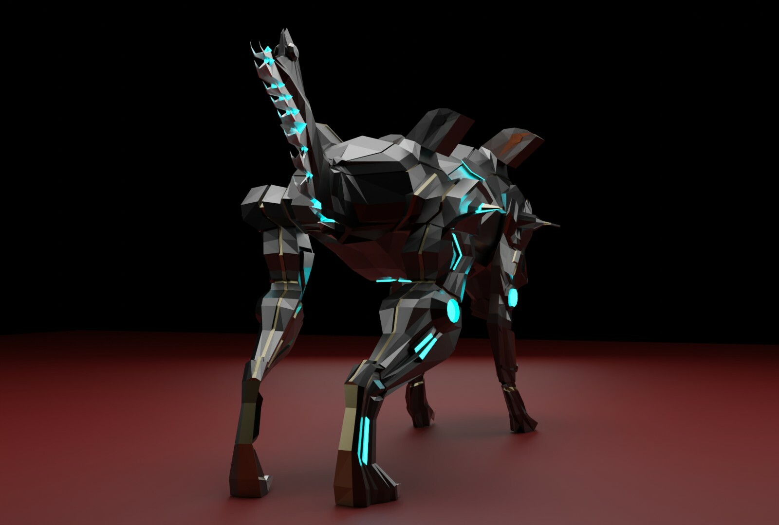 ArtStation - Mechanical Wolf | Game Assets