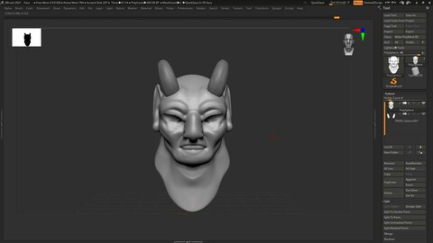 ArtStation - Monster face | Game Assets
