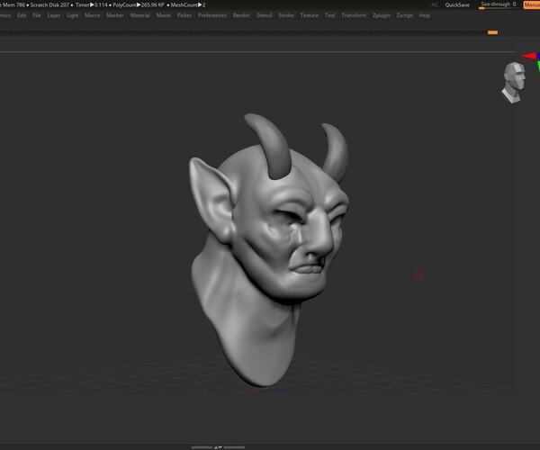 ArtStation - Monster face | Game Assets
