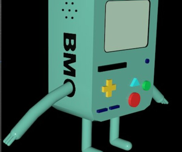 ArtStation - BMO - Adventure Time - 3D Model - Cinema 4D | Resources