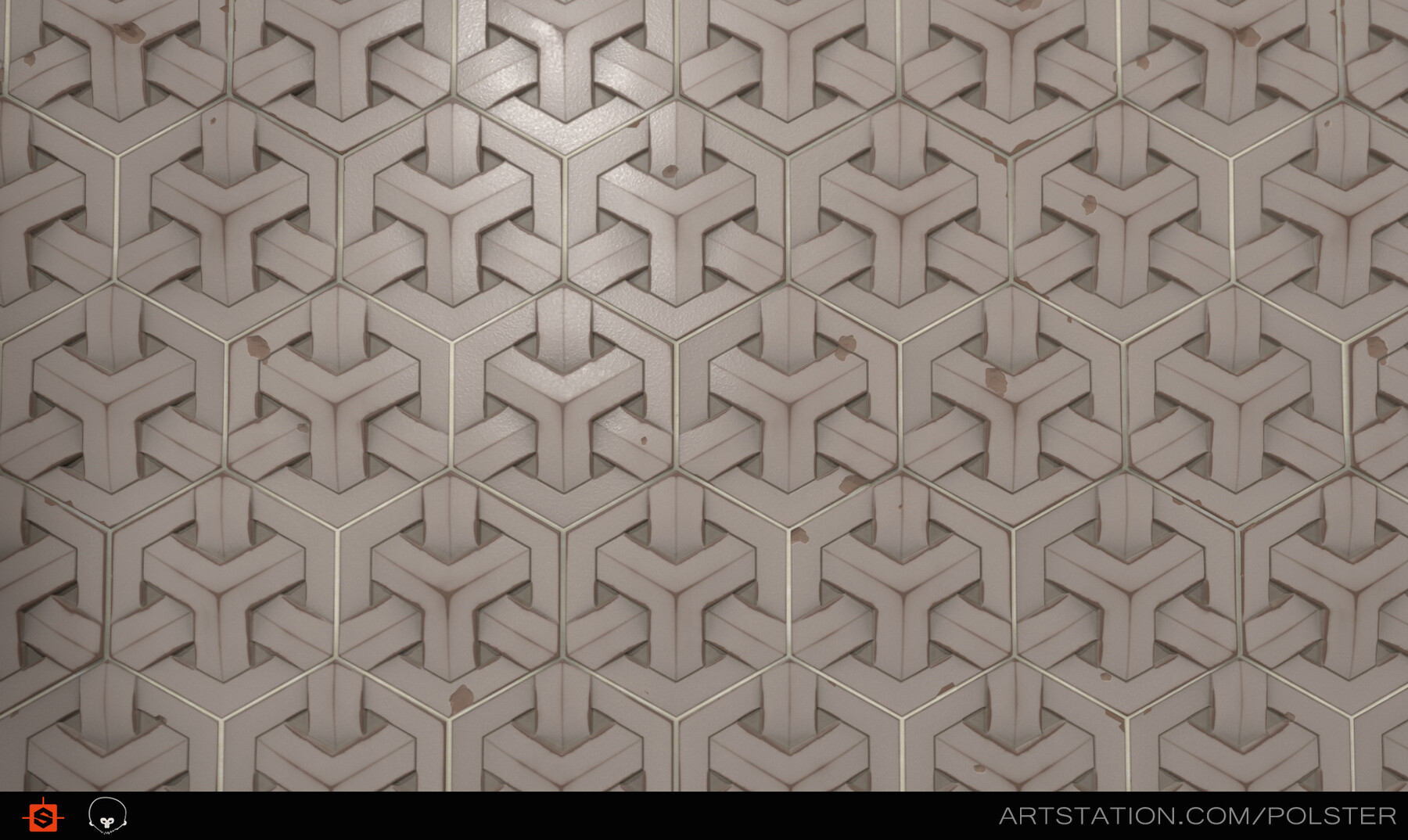 ArtStation - Geo Weave Tiles Substance | Game Assets