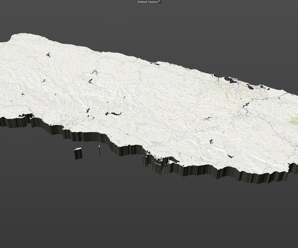 ArtStation - Puerto city Rico 3d model 200km | Resources