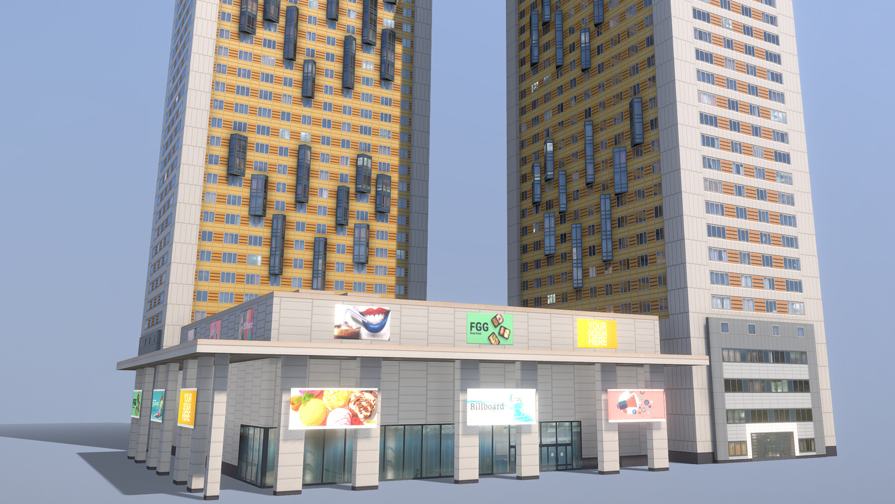 ArtStation - MSK Building 26 | Game Assets