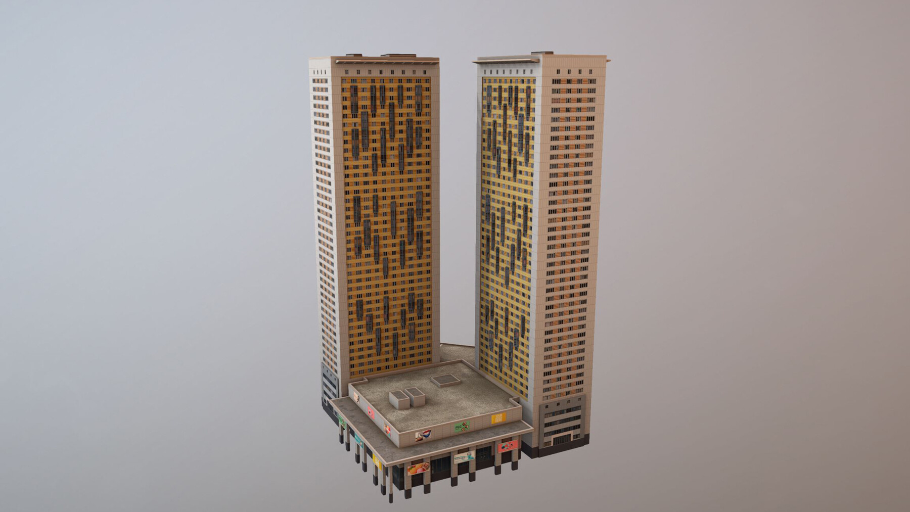 ArtStation - MSK Building 26 | Game Assets