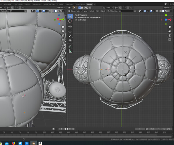 ArtStation - Steampunk Airship 'Atompunk' | Resources
