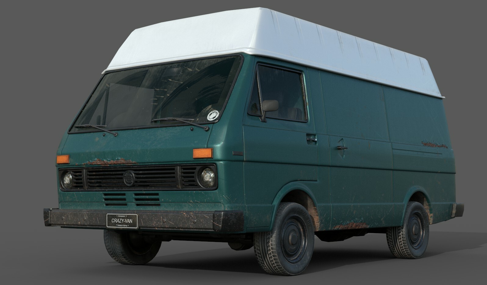 ArtStation - Van Vehicle Lowpoly Car Game ready Vanpanel | Game Assets