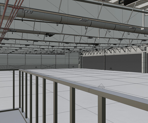 ArtStation - Airplane Hangar Interior 9 | Resources