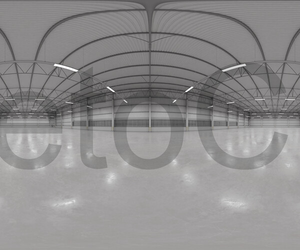 ArtStation - HDRI - Warehouse Interior 9 | Resources