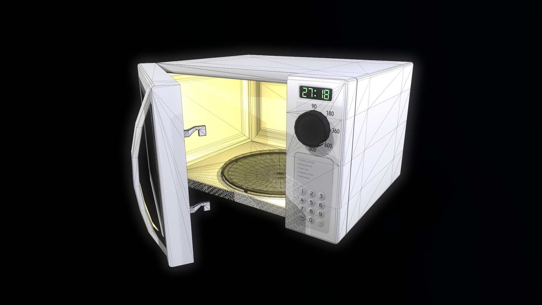ArtStation - Microwave | Game Assets