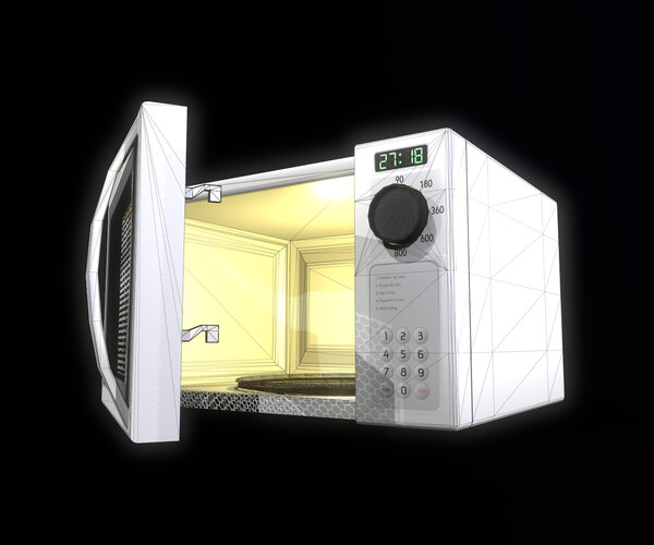 ArtStation - Microwave | Game Assets