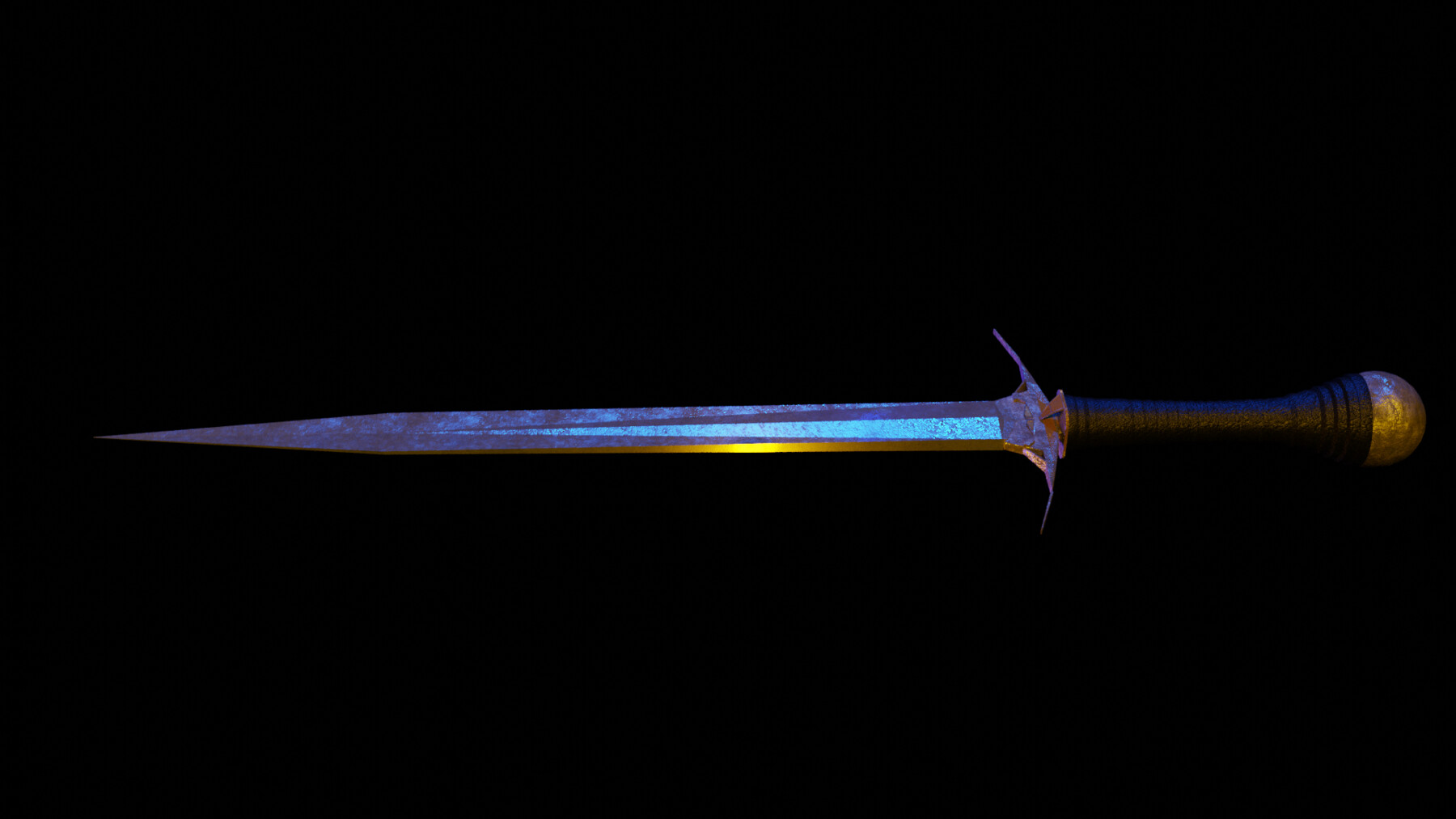 ArtStation - Knight's Blade Medieval Sword 3D Model | Resources