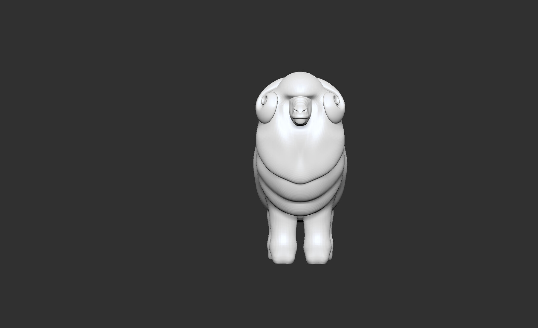 ArtStation - Stylized Merino Ram | Resources