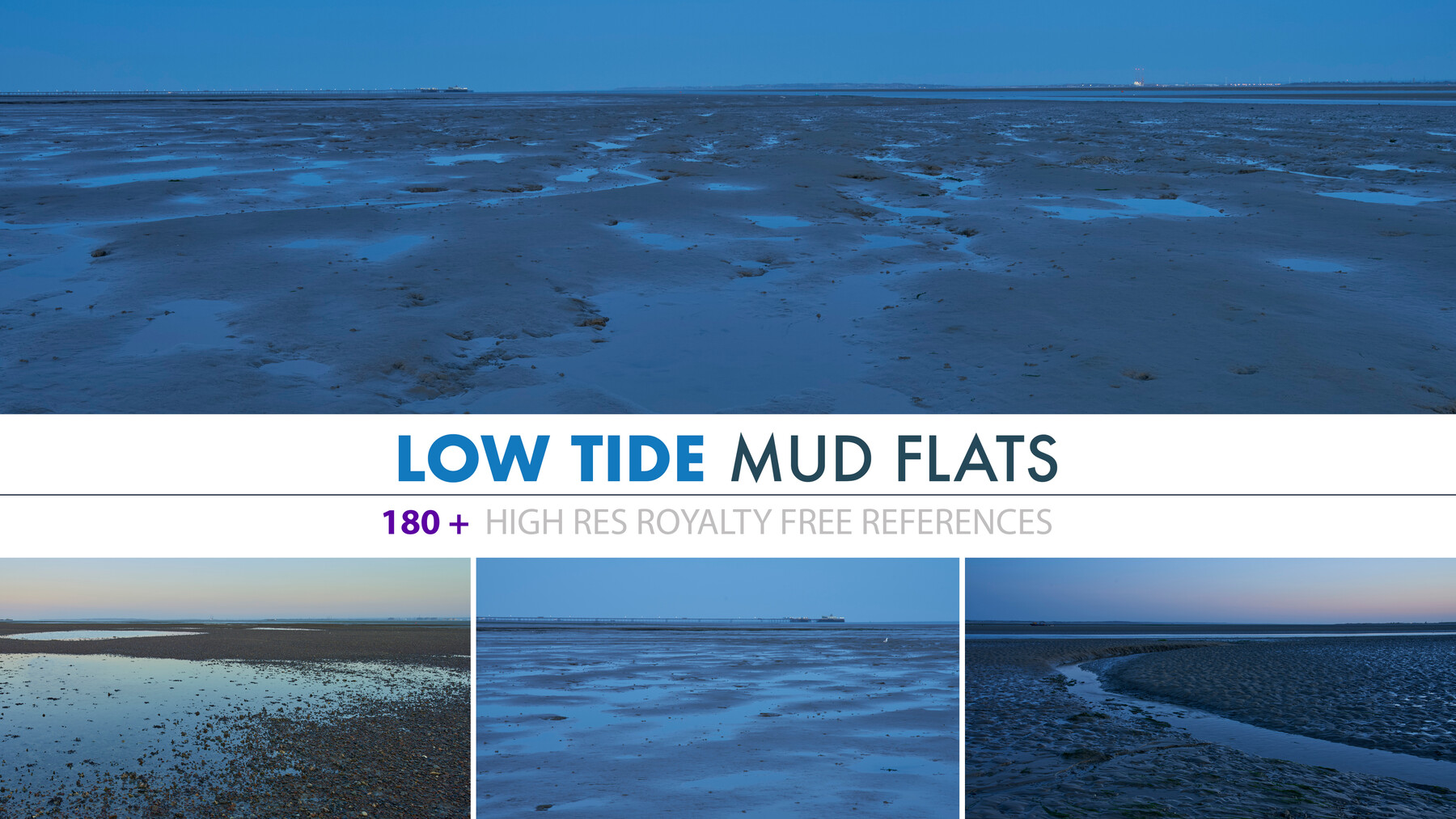 ArtStation - LOW TIDE MUD FLATS | Resources