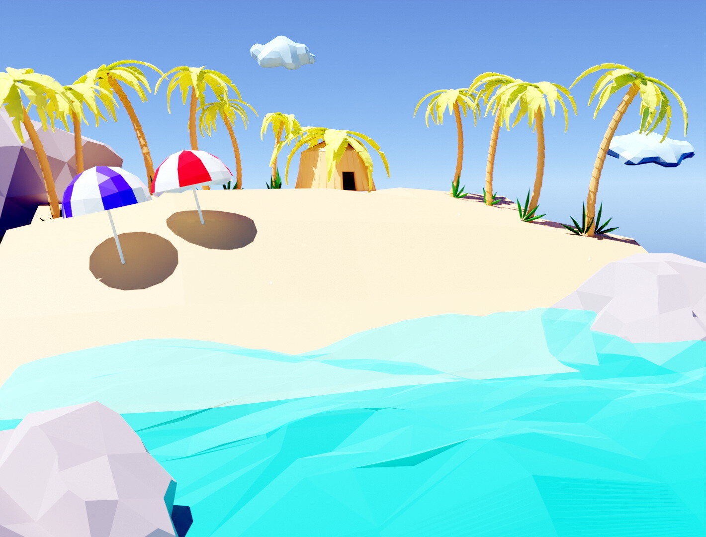 ArtStation - FREE LowPoly KPack for KitOps | Game Assets