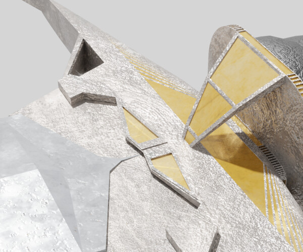 ArtStation - Knight's Blade Medieval Sword 3D Model | Resources