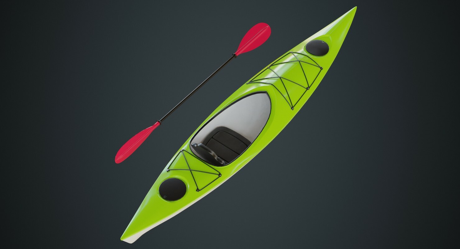 ArtStation - Kayak 2A | Game Assets