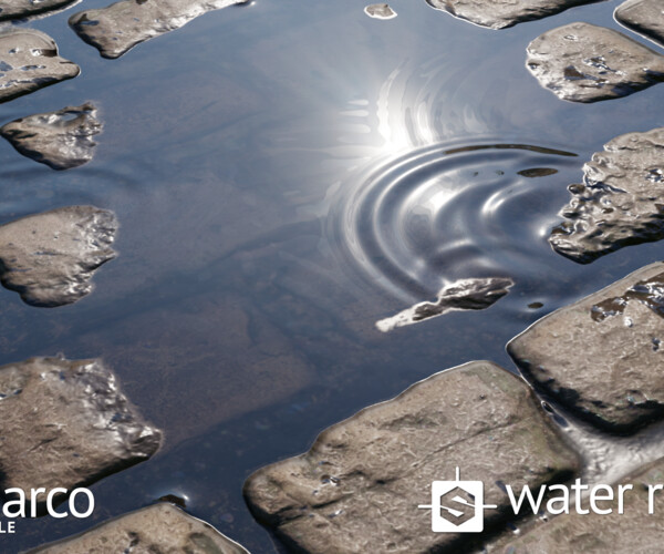 ArtStation - Water Ripple - Generator (Free) | Resources