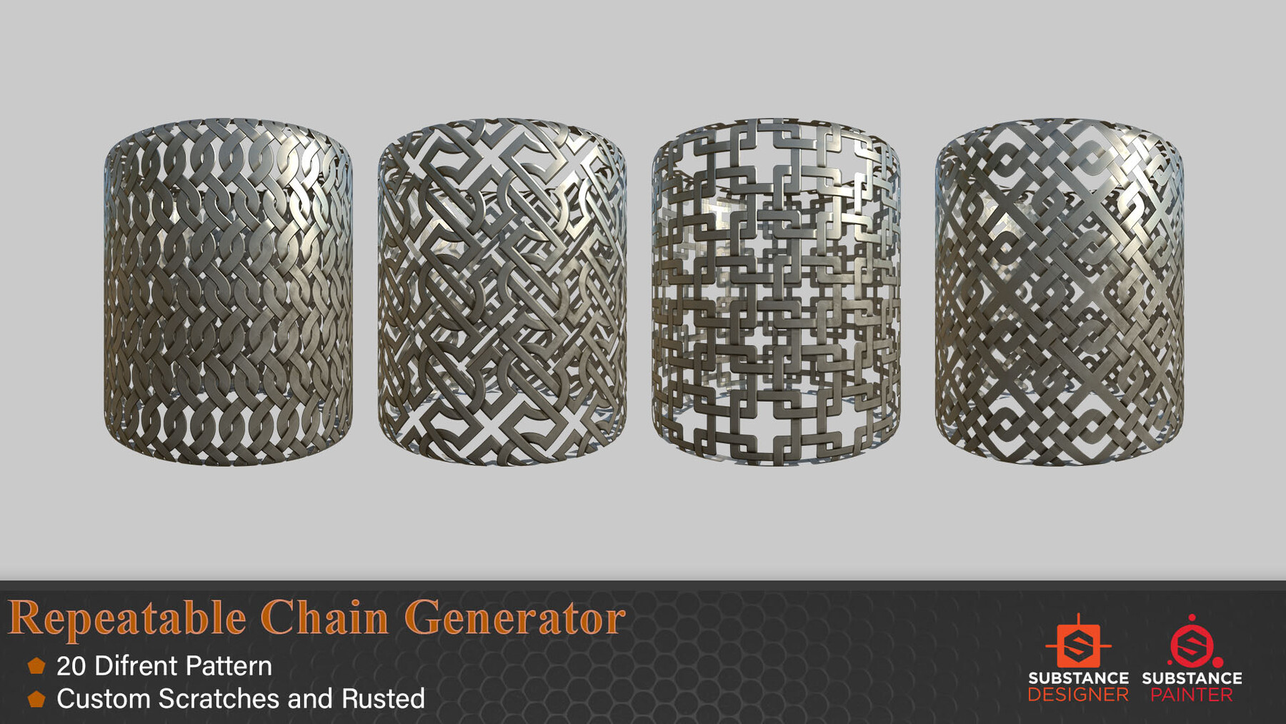 ArtStation - Repeatable Chain Generator | Resources