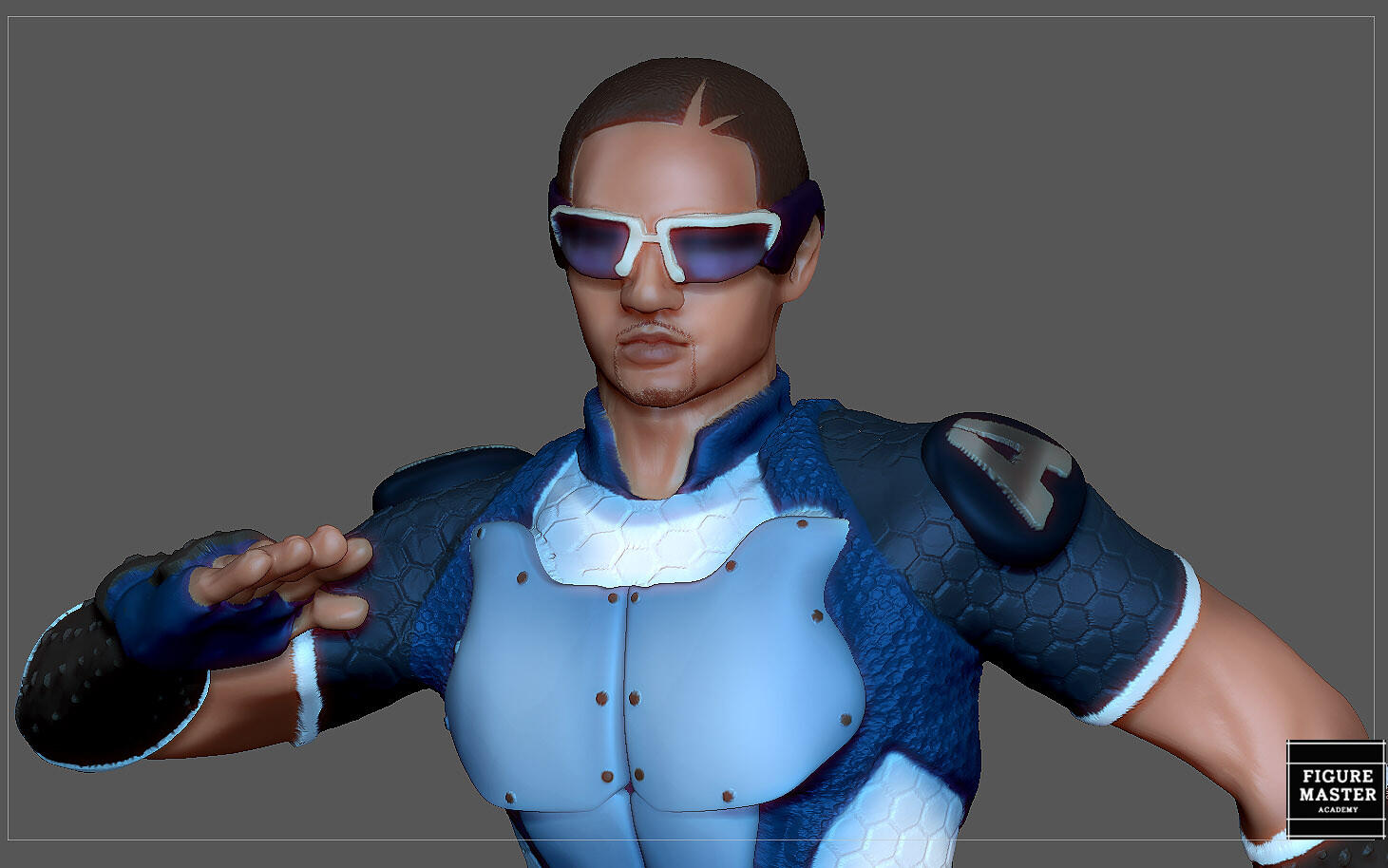 ArtStation - A-TRAIN STATUE THE BOYS AMAZON HERO CHARACTER ATRAIN 3D ...