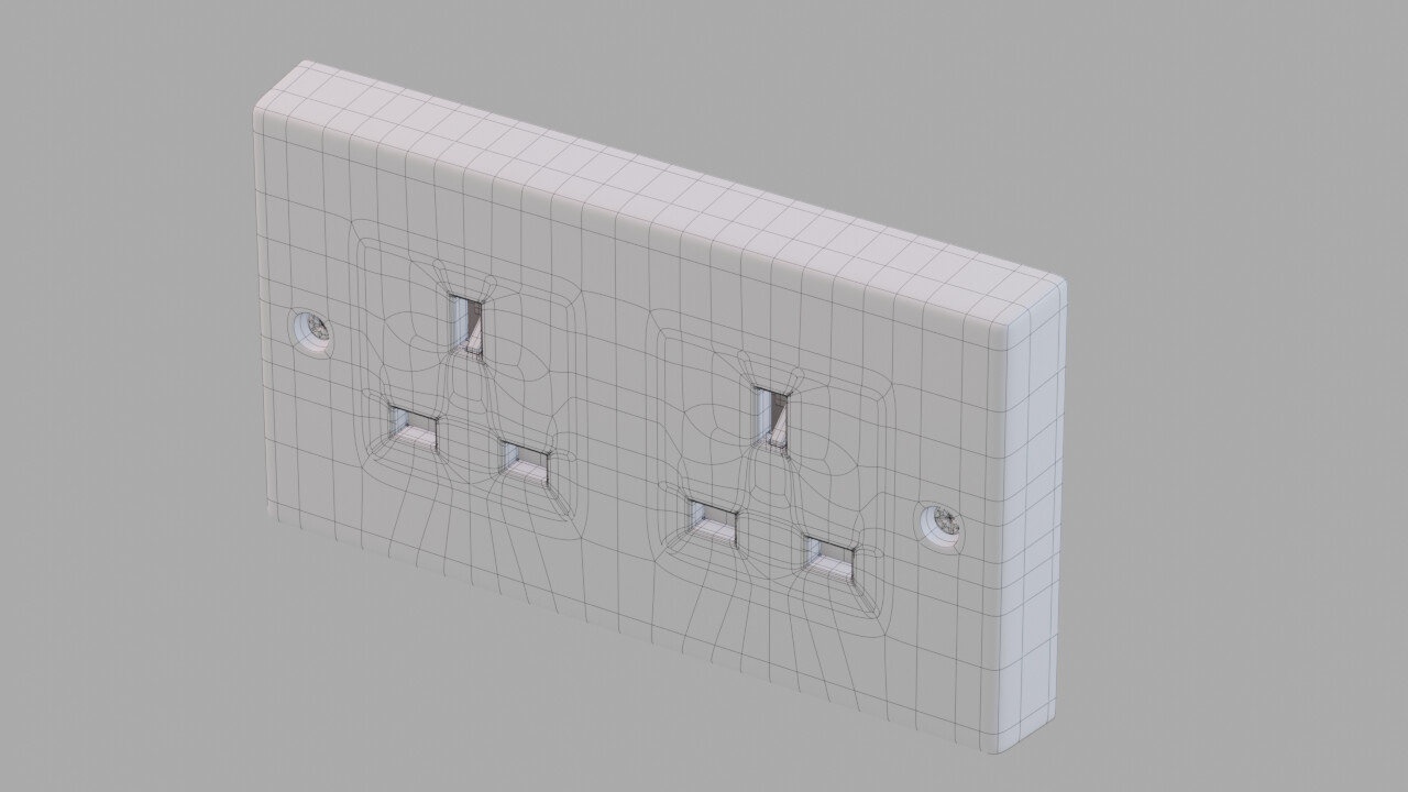 ArtStation - Plugs and Sockets/Outlets - Euro, UK and US | Resources