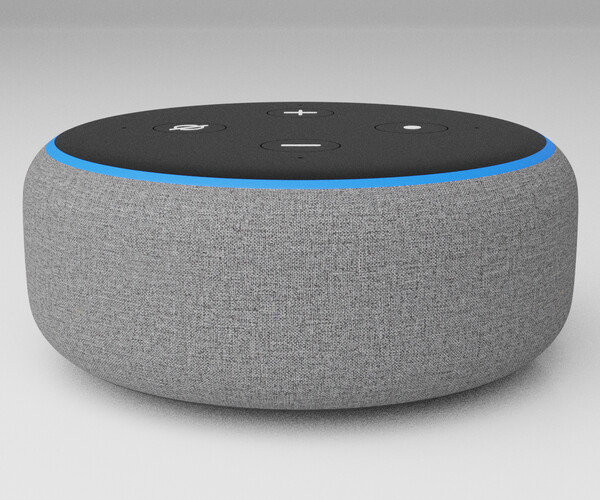 ArtStation - Amazon Echo Dot 3rd - Alexa - PBR - High Quality 3D model | Resources