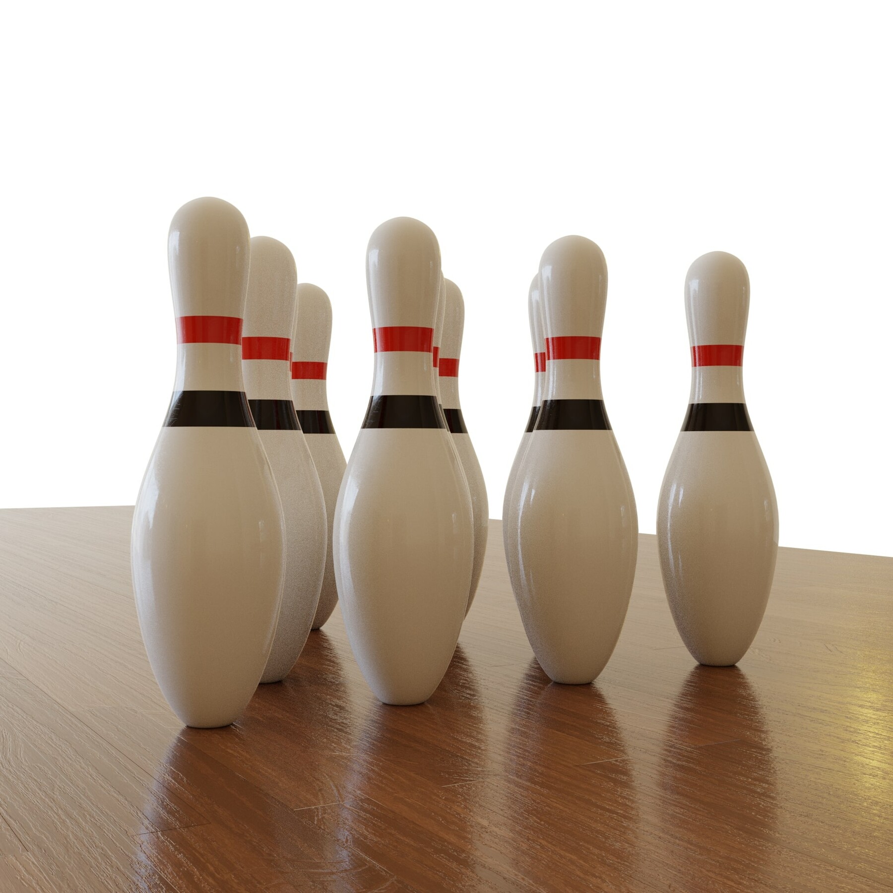 ArtStation - Bowling Pins - PBR - High Quality 3D model | Game Assets