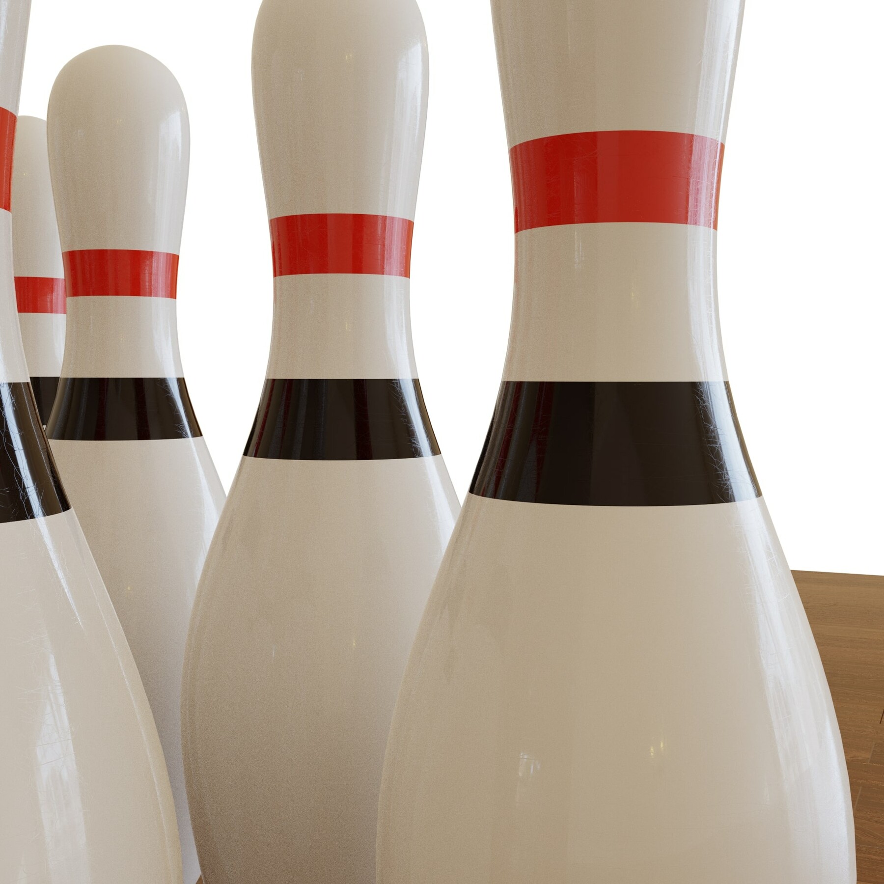 ArtStation - Bowling Pins - PBR - High Quality 3D model | Game Assets