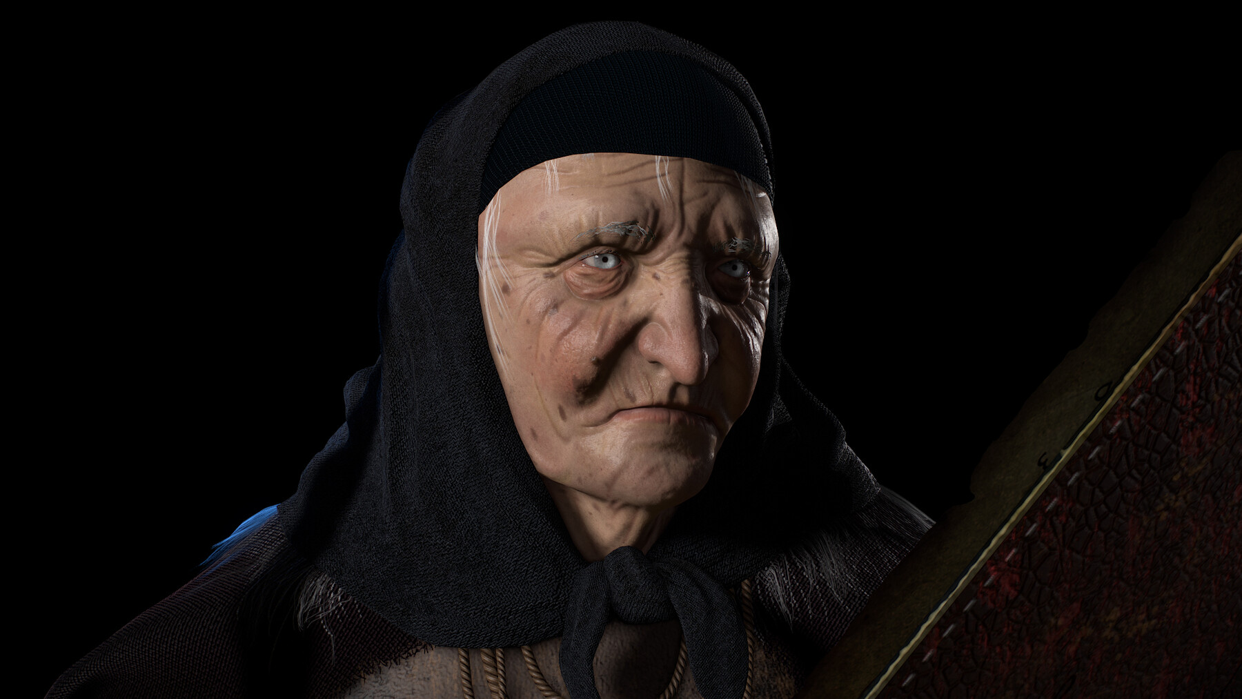 ArtStation - Witch old woman | Game Assets